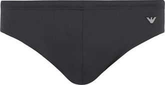 Emporio Armani Herren Badeslip schwarz unifarben