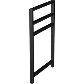 Puma Naturel - Zubeh&ouml;r Fu&szlig; unter Platte Dolce 45x68x3 cm mattschwarz NOHAH45CM