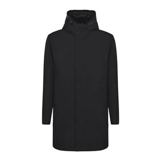 Herno Keystone Kapuzenparka mit Wattierung - - Coats - Herren - Schwarzk - L