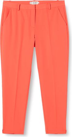 Ichi Damen Ihlexi Pa3 Klassische Hose, 171656/Hot Coral, 36 EU
