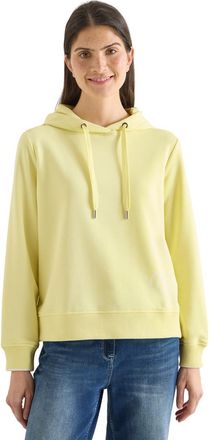 Cecil Hoodie mit Backprint iced Yellow XXL