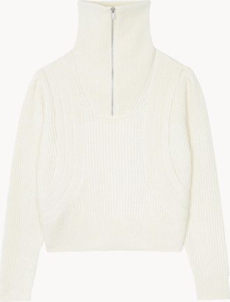 Kujten Pull court col camionneur manches longues, 6 fils - Pull Sawi