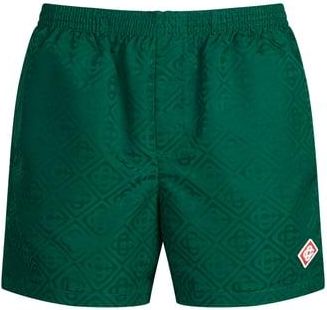 Casablanca Short de bain logotyp&eacute;