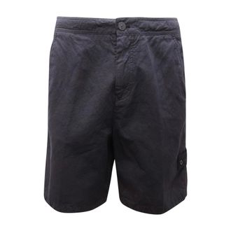 Stone Island Bermuda Comfort - Homme - Shorts - Bleu - Taille: W30