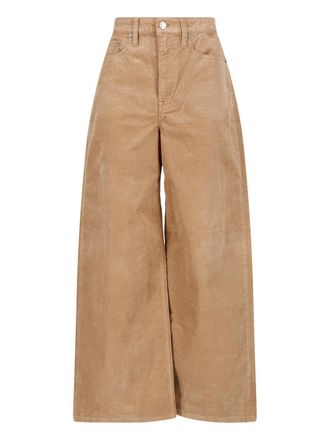 Lauren Ralph Lauren Wide Corduroy Trousers