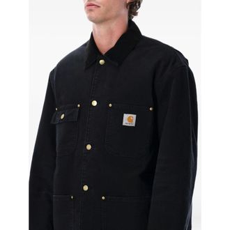 Carhartt Work in Progress Cotton Utility Shirt Jacket - Black