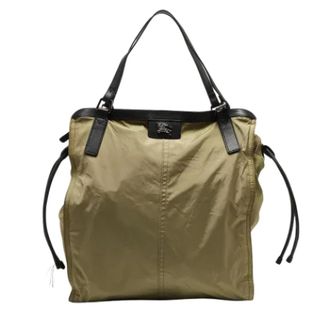 Burberry Pre-owned Leder totes - - Pre-owned - Damen - Gr&uuml;n - ONE SIZE