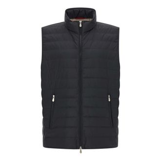 Brunello Cucinelli Gesteppte Weste - - Jackets - Herren - Blau - L