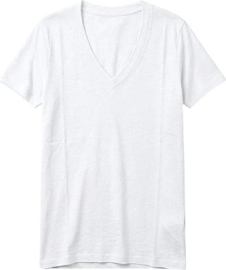 Daniele Alessandrini Homme, Tops, Blanc, Taille: M T-Shirt Girocollo