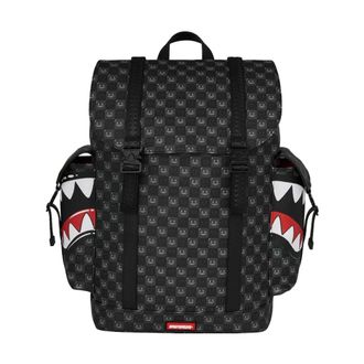 Sprayground Sharks In Paris WTF Bubbly Black Check Monte Carlo - - Bags - unisex - Schwarzk - ONE SIZE