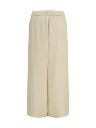 Gabriela Hearst Womens Gelos Pants Ivory Alpaca Vicugna Pacos Trousers