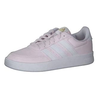 adidas Breaknet 2.0 Shoes Femme Chaussures, Pink Cloud White Gold Metallic, 38 2/3 EU