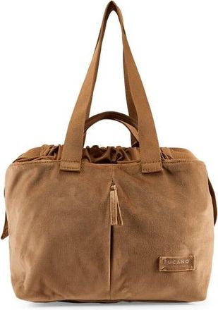 Tucano Tote bag en effet velours en coton