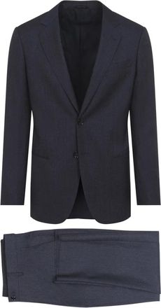Giorgio Armani Homme, Costumes, Bleu, Taille: XL Costume en laine vierge