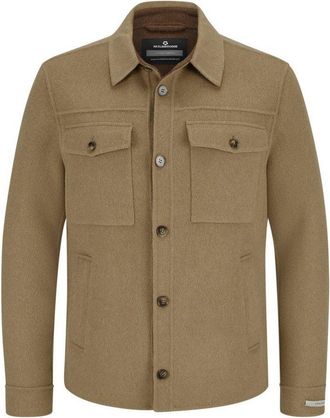Milestone Wolljacke MSBorgo mit aufgesetzten Brusttaschen und Knopfleiste