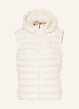 Tommy Hilfiger Steppweste Mit Abnehmbarer Kapuze weiss