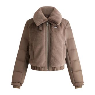 Fusalp Veste Lenagima en duvet - Femme - Sport - Brun - Taille: 42 FR