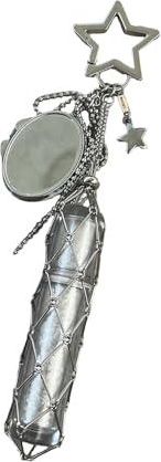 Generic Keychain De Support De Brillant &Agrave; L&egrave;vres | Organisateur De 2 Sur 1 - Porte De Baume &Agrave; L&egrave;vres Avec Miroir - Pour Les Femmes Stockage De Voyage &Agrave; La Mai