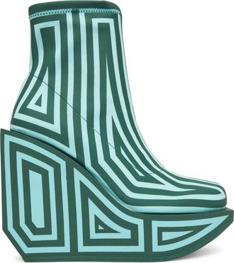 United Nude Stiefeletten United Nude Wa Bootie Hi 1087993382 Grün