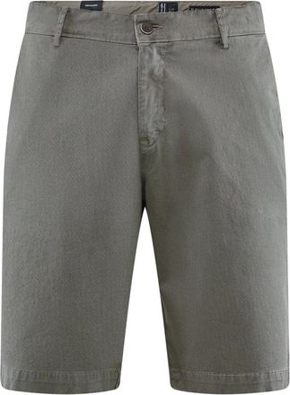 Bomboogie Homme, Shorts, Gris, Taille: W30 Bermuda Chino en Gabardine avec Micro Imprim&eacute;