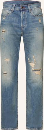 Replay Destroyed Jeans Deryck Regular Fit blau