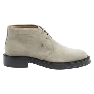 Tod's Homme, Chaussures, Beige, Taille: 42 EU Bottines en daim