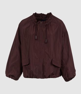 Max Mara Blouson Onde Bordeaux, S Max