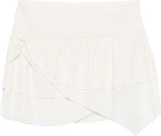 Isabel Marant Ruffled-detail Asymmetric Skirt