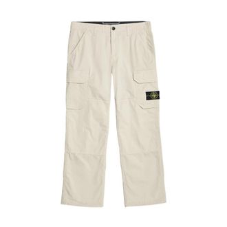 Stone Island Cargo Pants Regular - - Trousers - Herren - Beige - W33