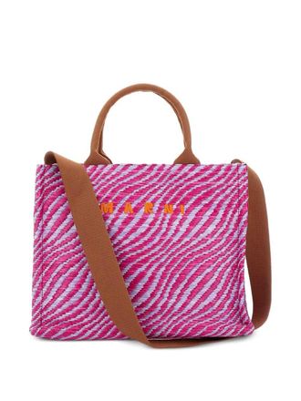 Marni petit sac fourre-tout avec imprim&eacute;
