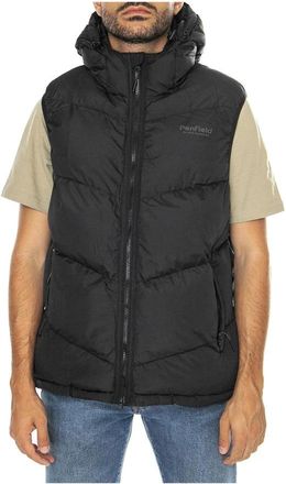 Penfield Homme, Vestes, Noir, Taille: XL Veste sans manches