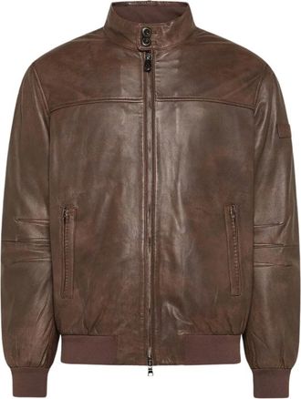 Peuterey Fionia TT Bomber - Homme - Vestes - Brun - Taille: M