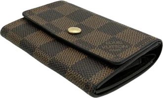 Louis Vuitton unisex, Pre-owned, Brun, Taille: ONE Size Portefeuille en toile Pre-owned