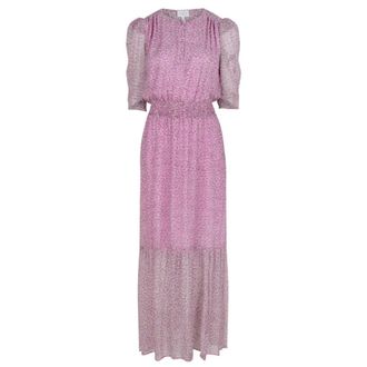 Dante6 Femme, Robes, Rose, Taille: 38 FR Robe Maxi Imprimée D6enika