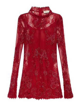 Blumarine Kurzes Kleid - Rot