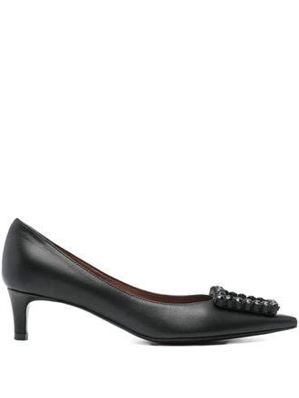 Roberto Festa Milano escarpins Lolita à ornements en cristal - Noir