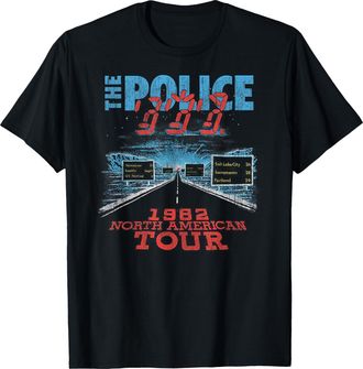 F4NT4STIC The Police North American Tour V2 Rock Music Band T-Shirt