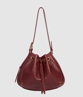 Jerome Dreyfuss Sac Andy Bubble Burgundy