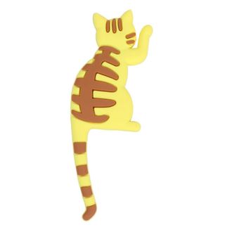 Angoily Magnetischer Katzenhaken mit Cartoon Motiv Spurlos Entfernbar Magnethaken f&uuml;r K&uuml;hlschrank Whiteboard und Aufbewahrung Kleiner Gegenst&auml;nde