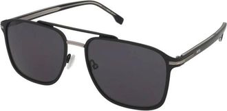 HUGO BOSS unisex, Accessoires, Noir, Taille: 57 MM Lunettes de soleil