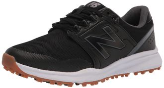 New Balance Mens Breeze v2 Golf Shoe, Black, 9.5