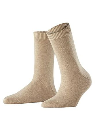 Falke Cosy Wool W SO laine viscose cachemire unies 1 paire, Chaussettes Femme, Marron (Camel 4220), 35-38