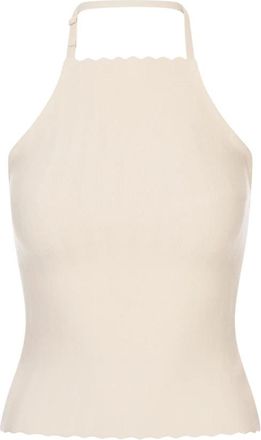 Jacquemus Femme, Tops, Blanc, Taille: 36 FR La Maille Tablier Top