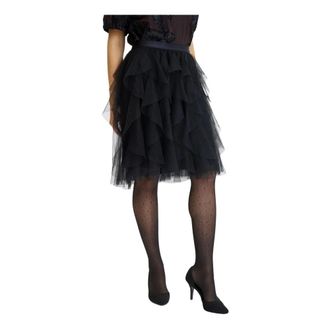 In Front Rafael Rock - - Skirts - Damen - Schwarzk - L