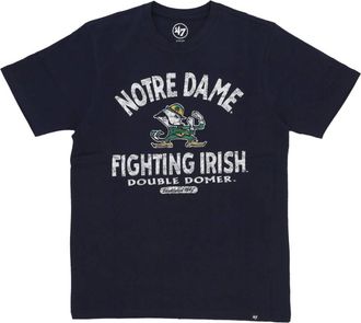 47 Brand Homme, Tops, Bleu, Taille: S Imprint Echo Tee Nodiri