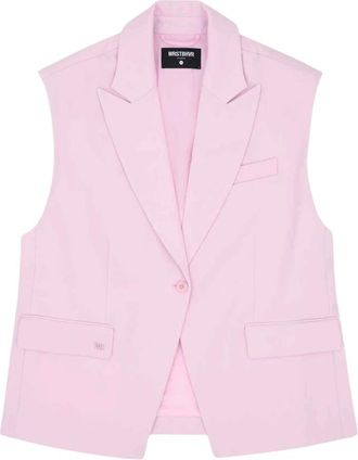 Worst Behavior Wrstbhvr, Femme, Vestes, Rose, Taille: 40 FR Veste Classique &agrave; Revers