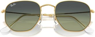 Ray-Ban unisex, Accessoires, Jaune, Taille: 54 MM Hexagonal RB 3548 Lunettes de soleil
