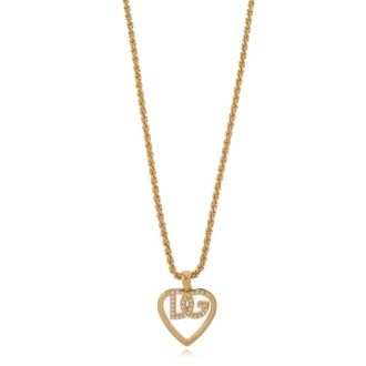 Dolce & Gabbana Halskette mit Anh&auml;nger - - Accessories - Damen - Gelb - ONE SIZE