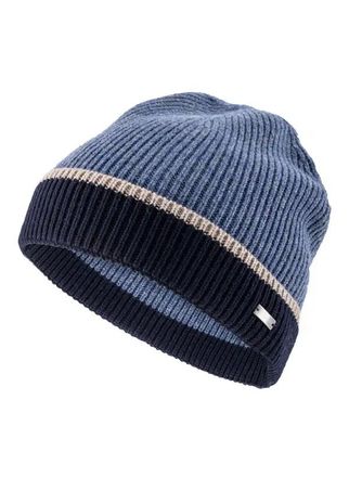 Bugatti Herren M&uuml;tzen/Caps/H&uuml;te blau Baumwolle & Mix