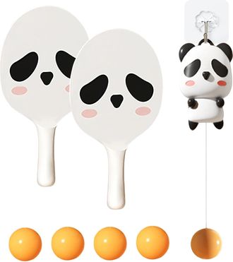 Generic T&uuml;r Pong Spiel F&uuml;r Kinder,&Uuml;bungssatz F&uuml;r Tischtennis Einschlie&szlig;lich Schl&auml;ger Und B&auml;lle | Anpassbares H&auml;ngendes Ballspiel An Der T&uuml;r - M&auml;dchen Haus Sch